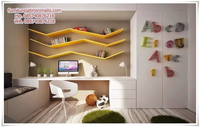 7 Inspirasi Rak Dinding untuk Kamar Tidur Minimalis | Furniture Custom ...