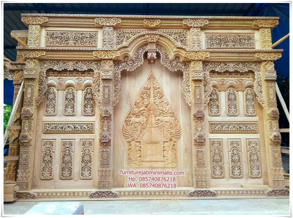 Gebyok Jepara menjadi Warisan Budaya Jawa | Furniture Custom Desain ...